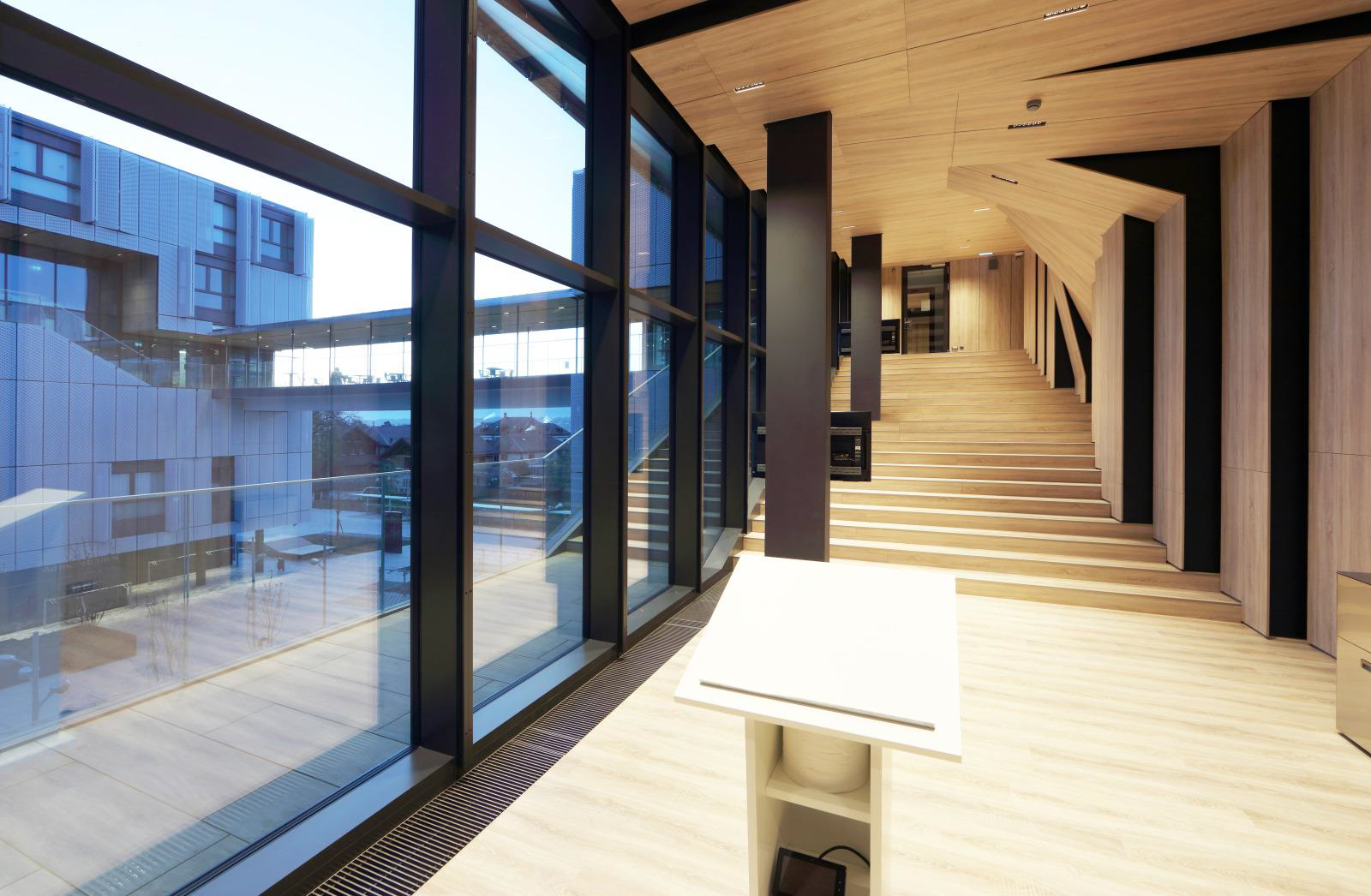 Espaces de la résidence étudiante du Grand Morillon