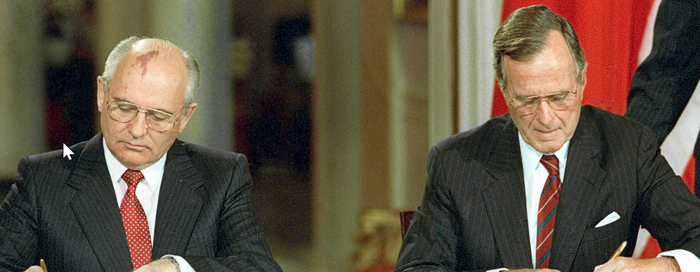 gorbachev bush signing bilateral agreement | IHEID