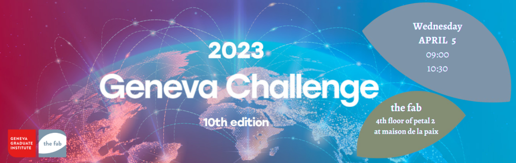 THE GENEVA CHALLENGE 2023
